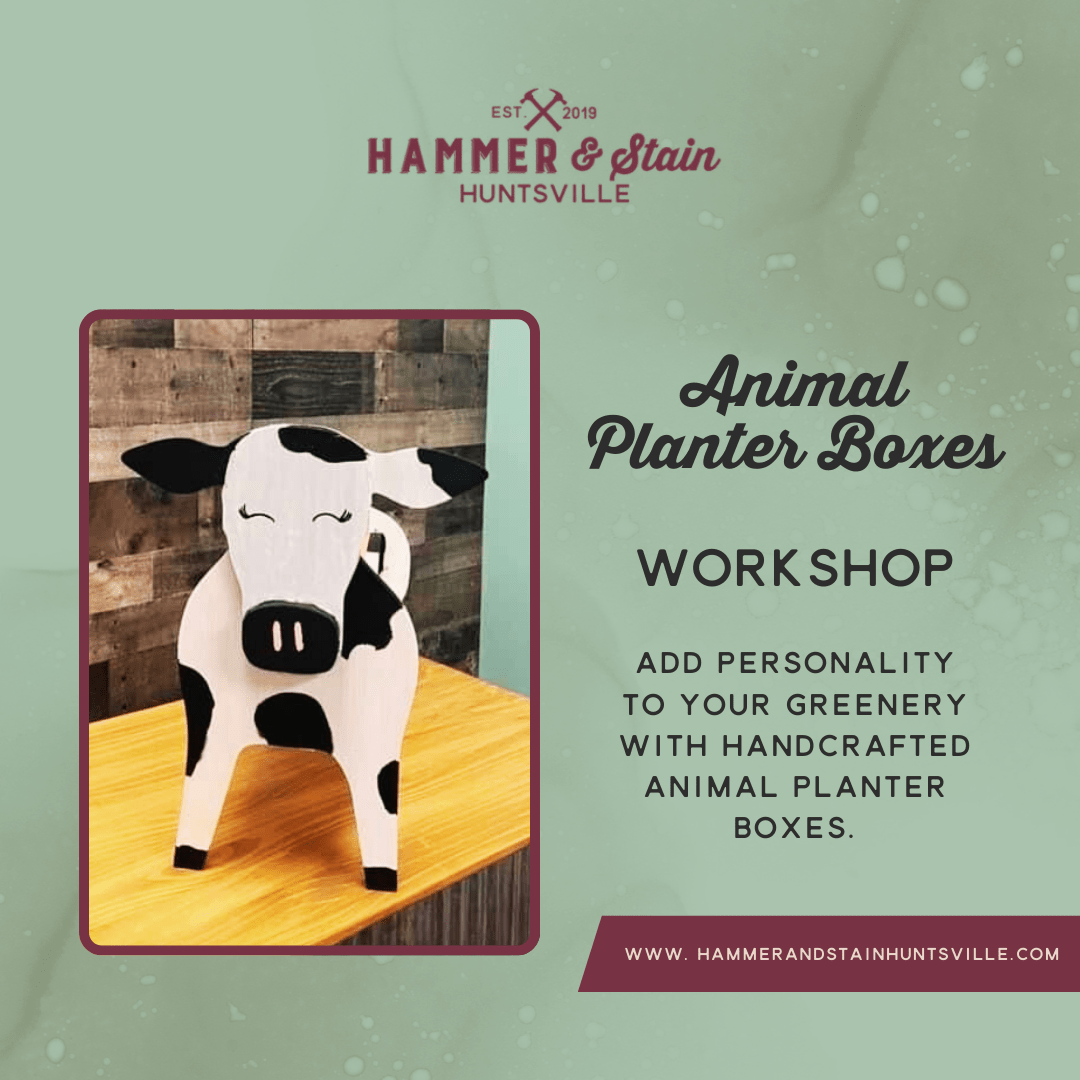 ANIMAL PLANTER BOXES – Hammer & Stain Huntsville